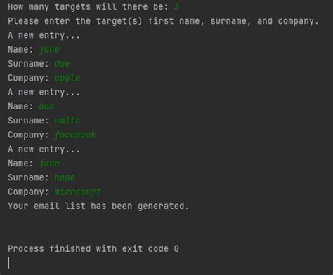 Github Morellanthonywordlist Email Generator Creates A Wordlist Of