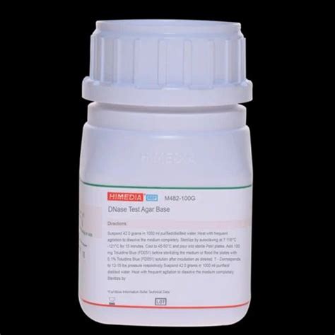 Dnase Test Agar Base Packaging Size 100 G At ₹ 2500kg In Paonta