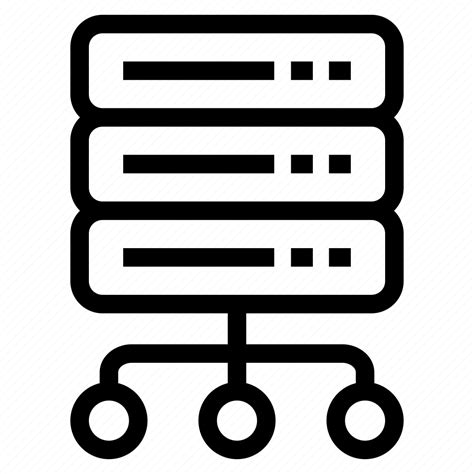 Database Server Storage Network Ui Cloud Data Icon Download On Iconfinder