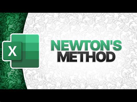 Newton Raphson Con Excel En Hd Youtube Engineering At Alberta Courses