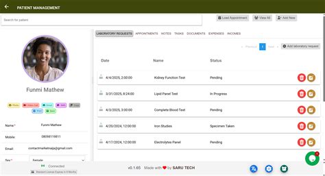 Patient Management And Patient Portal For Perfect Laboratory Management System