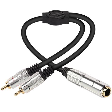 Xmsjsiy 635mm To 2 Rca Splitter Cable 65mm 14 Female