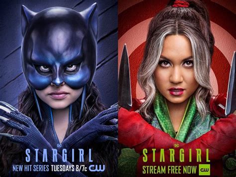 Dc Comics And Arrowverse Stargirl Stars Yvette Monreal And Meg Delacy