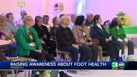 Modesto Event Raises Foot Health Awareness Youtube