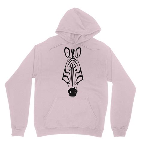 Zebra Adult Hoodie Save Our Planet Cotton Mix Multi Etsy