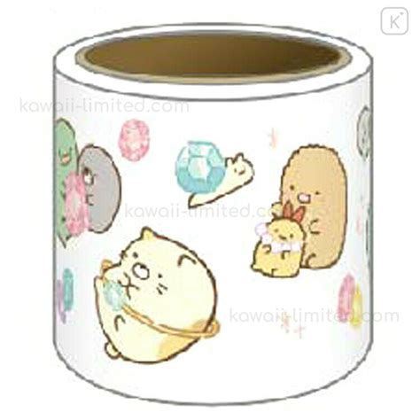 Japan San X Yojo Masking Tape Sumikko Gurashi Jewelry Kawaii Limited