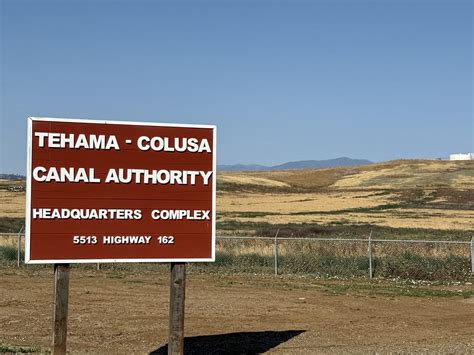 Tehama Colusa Canal Authority Board Of Directors Meeting June 4 2025