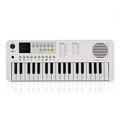 Visionkey 1 37 Key Portable Mini Keyboard White At Gear4music