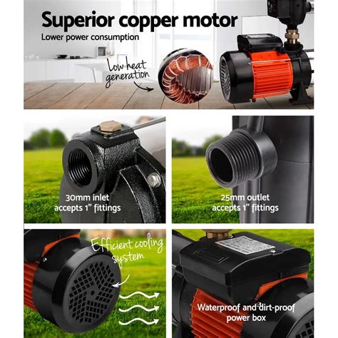 Giantz 1800w Max 5 Stage Garden Water Pump High Pressure Irrigation