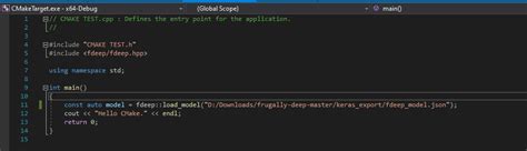 Load Model Assertion Failed On Visual Studio Vcpkg Issue Dobiasd Frugally Deep Github