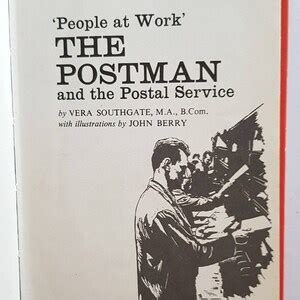 The Postman And The Postal Service Ladybird Book Series 606b Vintage