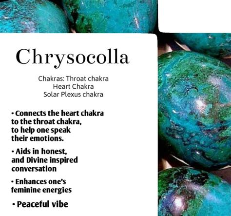 Chrysocolla Healing Properties Meanings And Uses Artofit