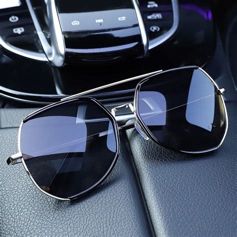 Fat Man Glasses Big Face Mens Sunglasses Oversized Frame Toad Mirror