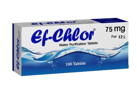 Ef Chlor Water Purification Tablets Manufacturer Of Effervescent