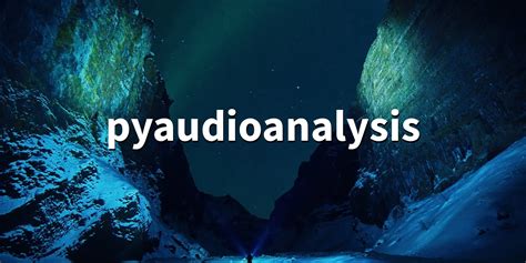Pyaudioanalysis 0314 Python Audio Analysis Library Feature Extraction Classification