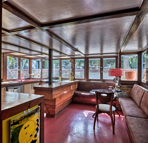 Raymond Carlson And His Frank Lloyd Wright House Interior — Andrew