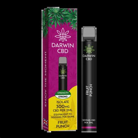 Darwin Cbd Vape 300mg Fruit Punch Peoples Cbd®
