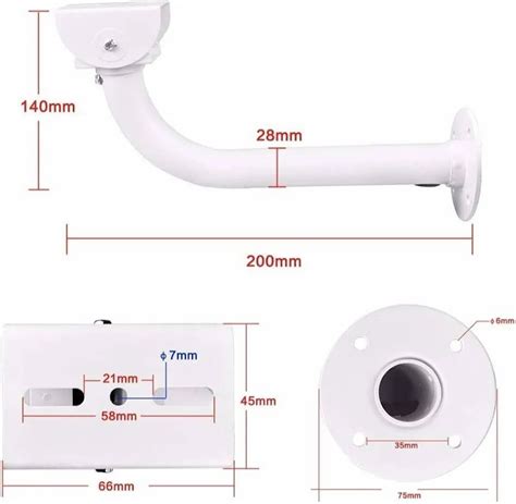 Ceiling Mount Mtc Cctv Stand J Type At ₹ 525piece In Mumbai Id