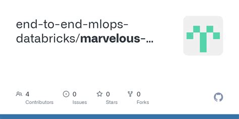 Github End To End Mlops Databricksmarvelous Databricks Course Gijsvoogd