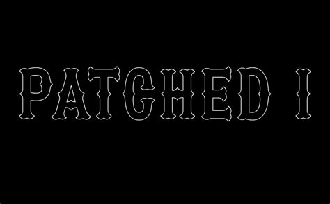 Patched In Free Font