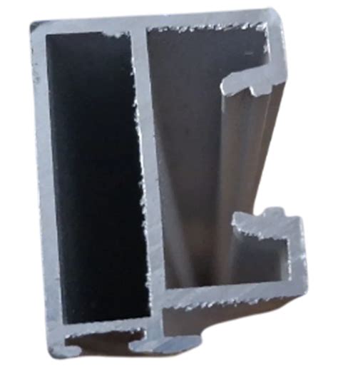 Rectangle 28mm Aluminium Sliding Window Section For Construction At