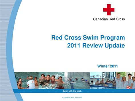 Ppt Red Cross Swim Program 2011 Review Update Powerpoint Presentation Id 412653
