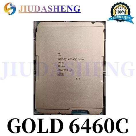 Intel Xeon Gold 6460c 33ghz 32 Core 64 Threads Lga 4677 Cpu Processor Intel Xeon Gold 6460c 33ghz 32 Core 64 Threads Lga 4677 Cpu Processor