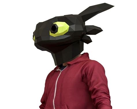 Toothless Mask Printable 26 Koleksi Gambar