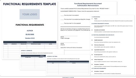 Free Requirements Gathering Template Printables
