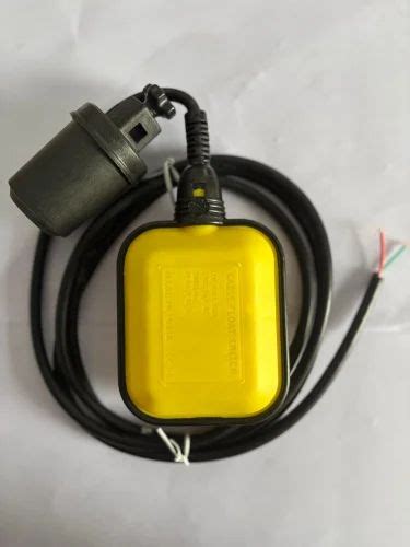 Fluid Level Control Switch Yellow Float Switch Polypropylene Pp At