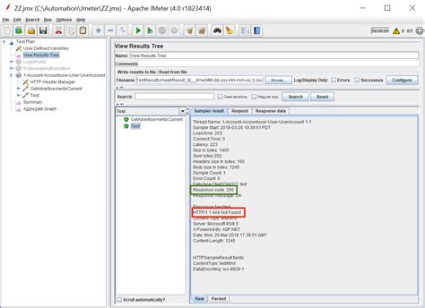 Jmeter Results Tree Is Not Red Stack Overflow