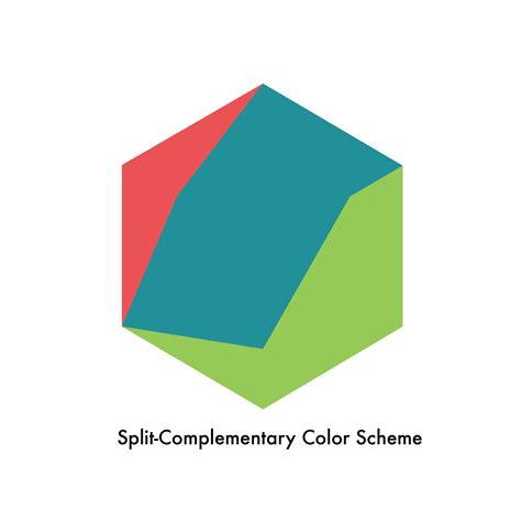 Vibrant Split Complementary Color Scheme