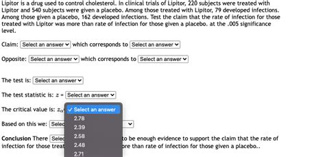 Lipitor Is A Drug Used To Control Cholesterol In