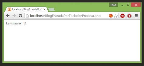 Entrada De Datos Por Teclado En Php Obtenidos Desde Un Formulario Html