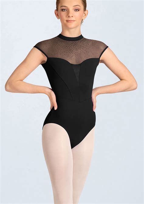 Mirella Cap Sleeve Leotard Move Dance