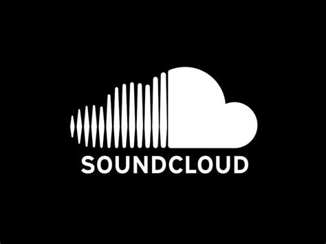 Soundcloud White Logo