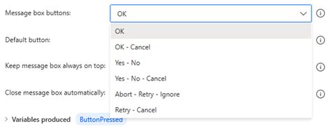 Display Messagepower Automate Desktop Kaizenpersonal Computer Work