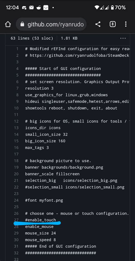 Touchscreen Fix · Issue 31 · Jlobue10steamdeckrefind · Github