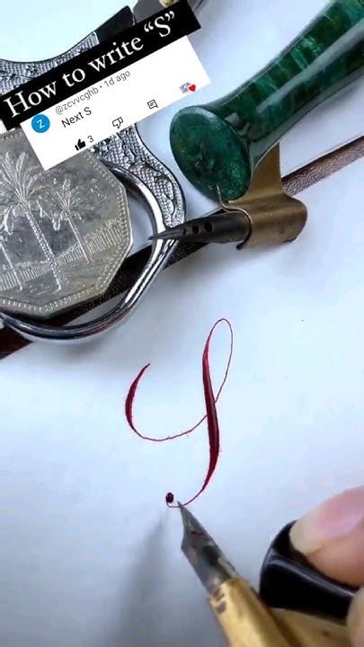 Beautiful 😍 S Letter Calligraphy 🥰 Treanding Calligraphy