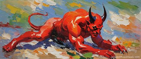 Devil As A Hero Stable Diffusion Online