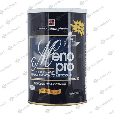Menopro Powder 200 Gm Price Composition And Generic Alternatives Medkart