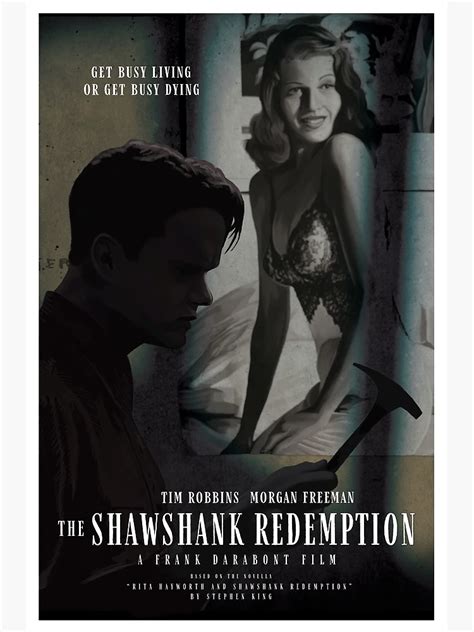 Rita Hayworth Shawshank Redemption Poster Shawshank Redemption