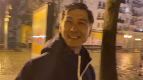 jixian wang on twitter 我们这刚吃完饭，又来了空袭警报😅 让这位华人老先生给赶上了🚨🚀
