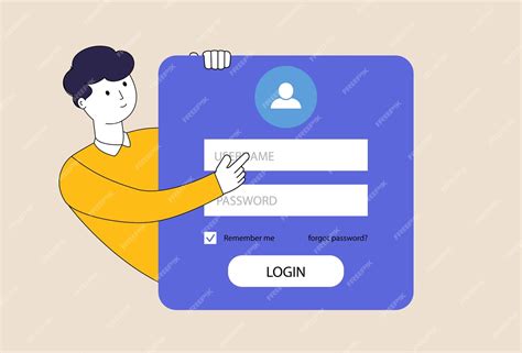 Premium Vector User Interface For Entering Personal Information To