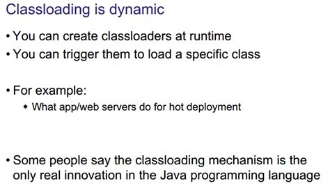 Java How Does Hot Deploy Relate With Classloading Stack Overflow