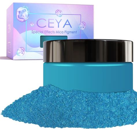 Ceya Highly Chameleon Mica Powder 18oz 50g Abysmal Sea Chrome Powder