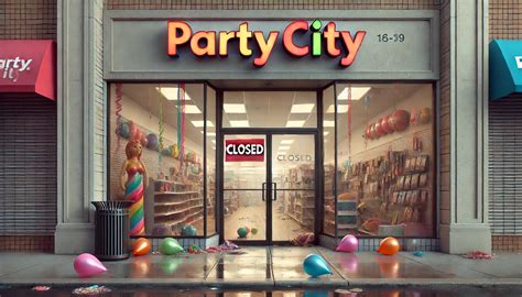 Party City Closing Down 2025 One Up Party Usa