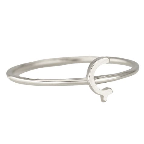 Ç Harfi Altın Harf Yüzük Modelleri