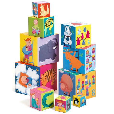 10 Funny Stacking Cubes Eves Toy Shop