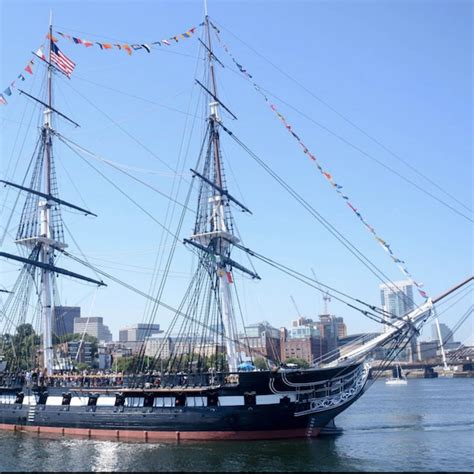 The Uss Constitution Will Be Underway On The Fourth Of July Caught In Dot